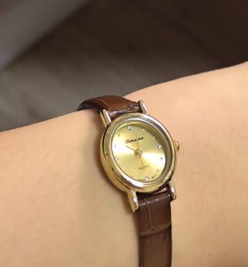 Minimalist Style Brown Small Face Leather Watch – ChicFaith-Your Chic ...